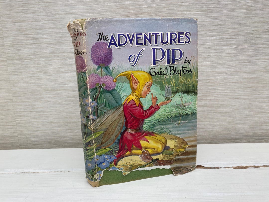 The Adventures of Pip by Enid Blyton Vintage Children's Hardback Book ...