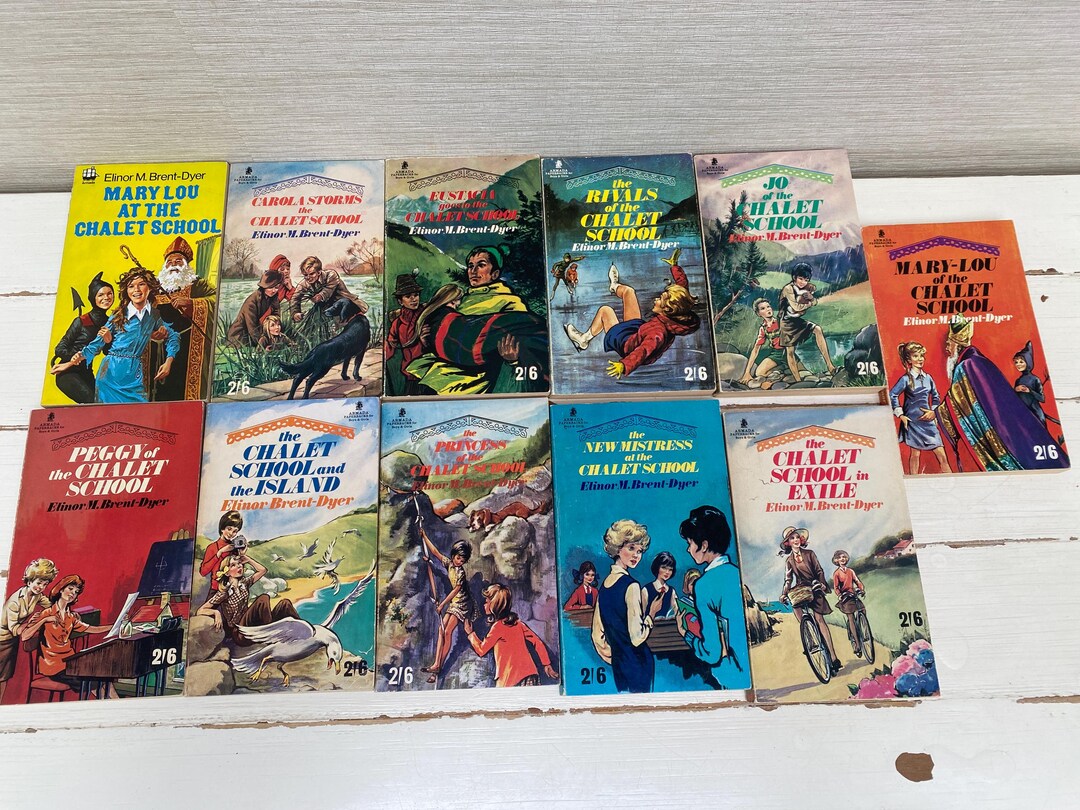 Elinor M Brent-dyer - Vintage Children's Paperback Armada Books 1960s ...