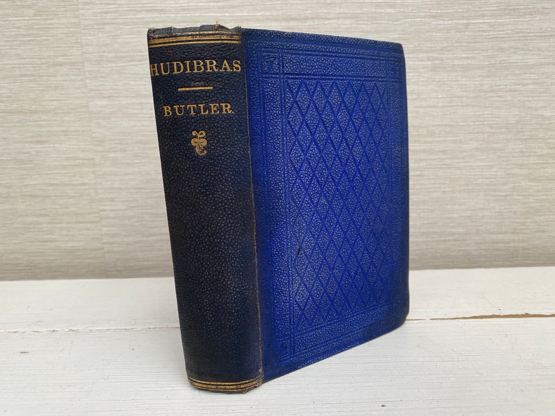 Hudibras A Poem by Samuel Butler Antique Hardcover Book 1864 - William ...