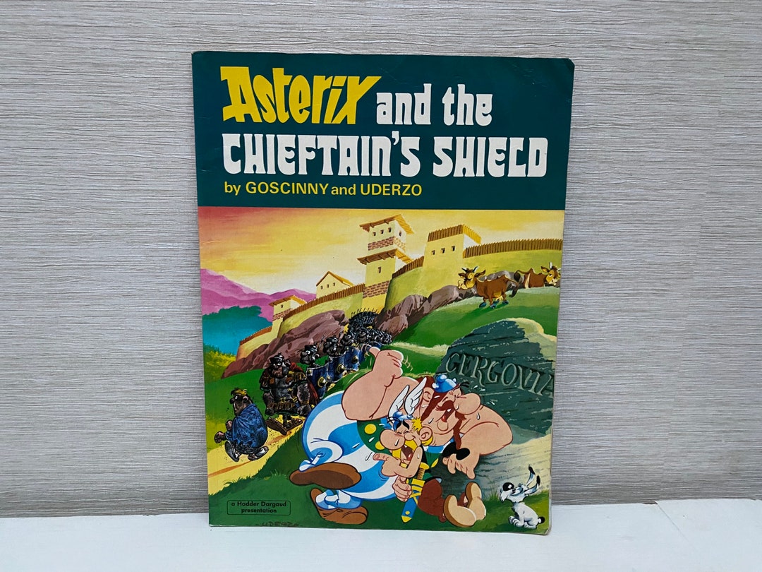 Asterix and the Chieftains Shield by Goscinny and Uderzo 1983 Vintage Paperback Book - Etsy