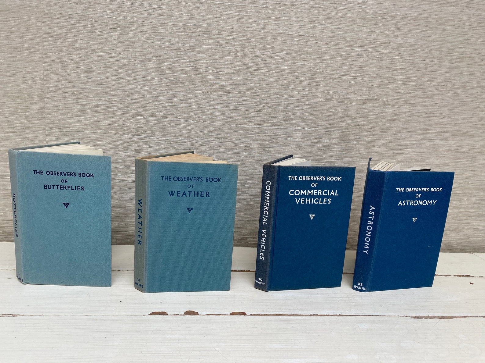 Vintage Observer Pocket Books / Reference Books No Dustcovers - Various ...