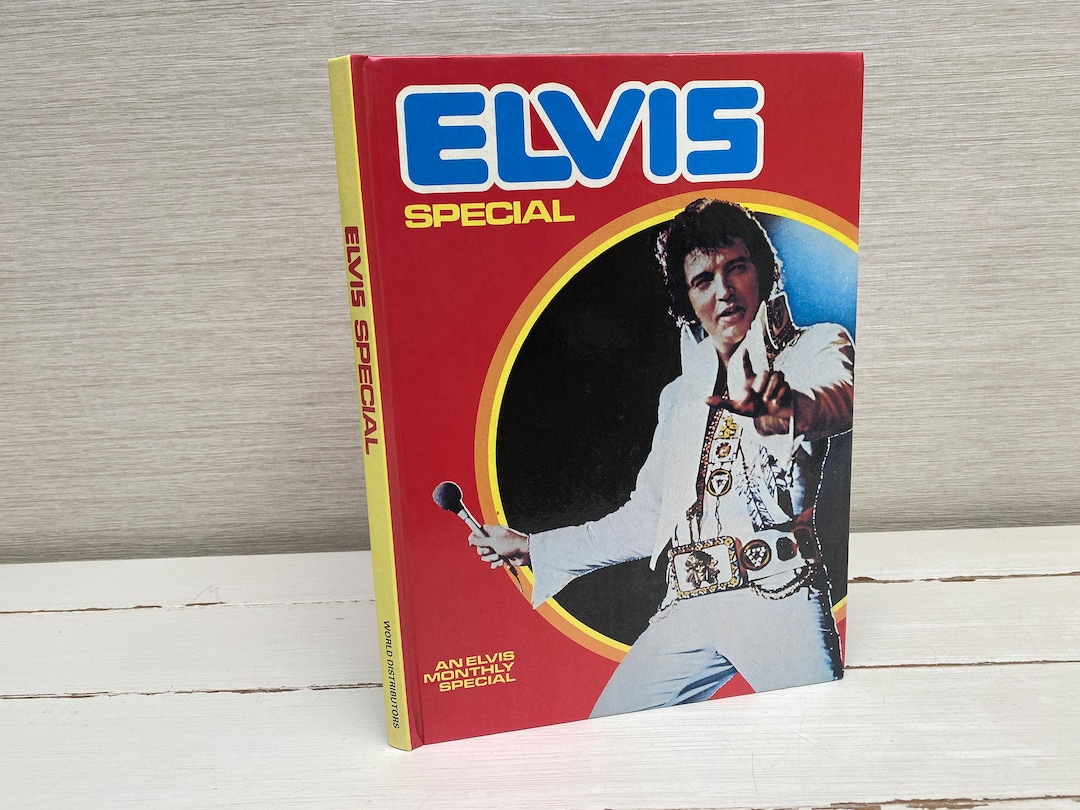 Elvis Presley Special Annual Vintage Hardback Collectable - Etsy