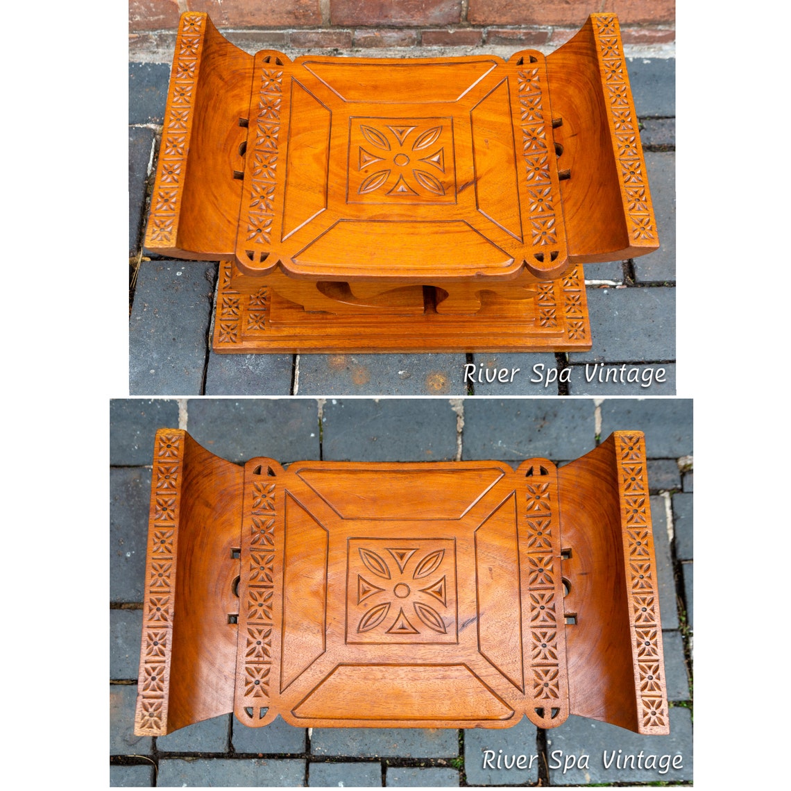 African Tribal Stool Royal Collection Queen Elizabeth Ghana 1960s Mid ...