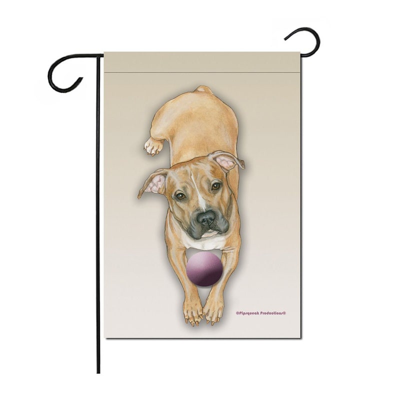 Pit Bull Garden Flag - Etsy
