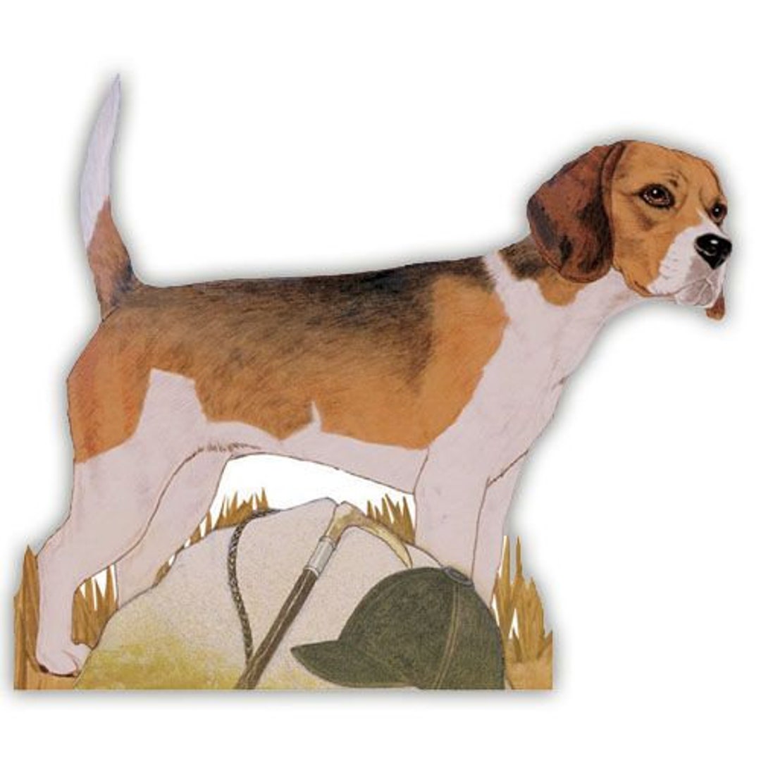 Beagle Magnet Wooden - Etsy