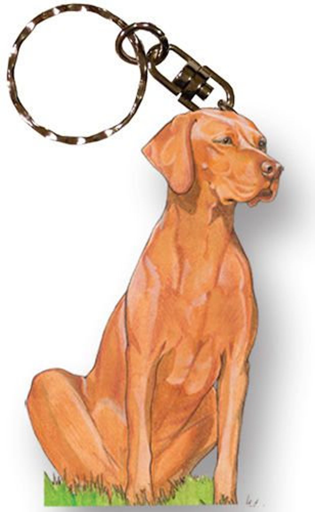 Vizsla Keychain Wooden - Etsy