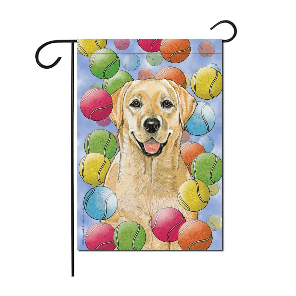 Labrador Yellow Lab Garden Flag | Etsy