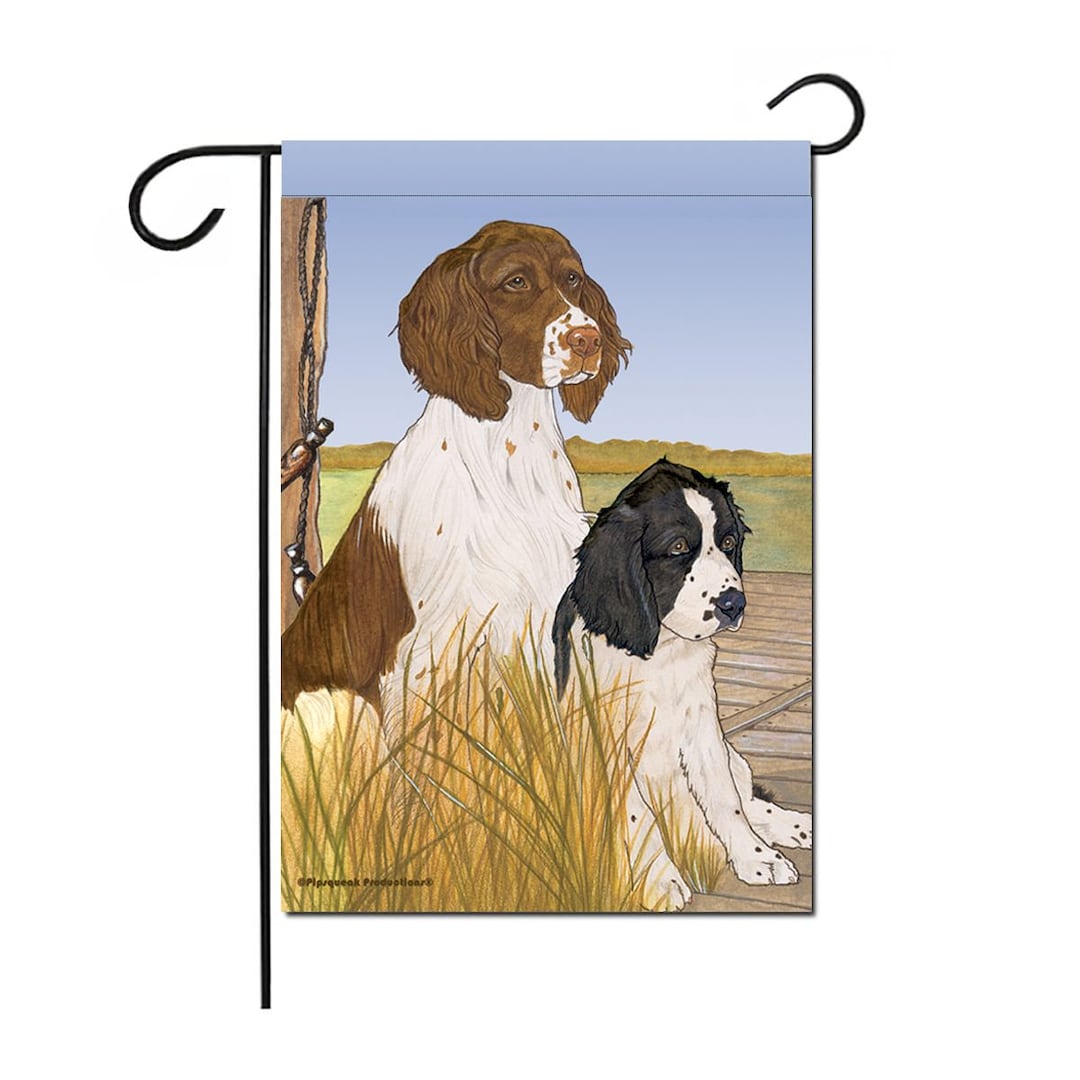 English Springer Garden Flag Double Sided, 12" X 18 " Yard Art Decor - Etsy