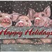 Pig Christmas Cards Set of 10 Cards & 10 Envelopes - Etsy