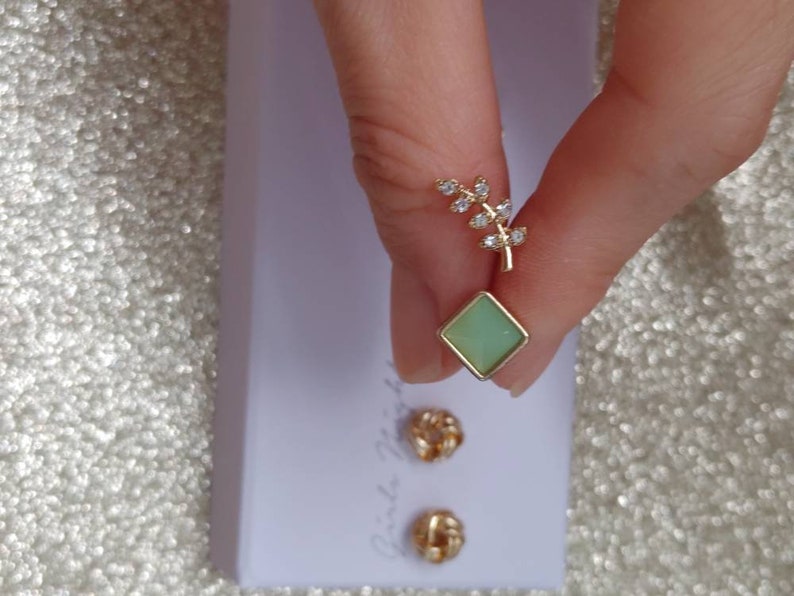 Multi Earring Gift Set 5pairs/leaf Earring Gifts Boxed - Etsy