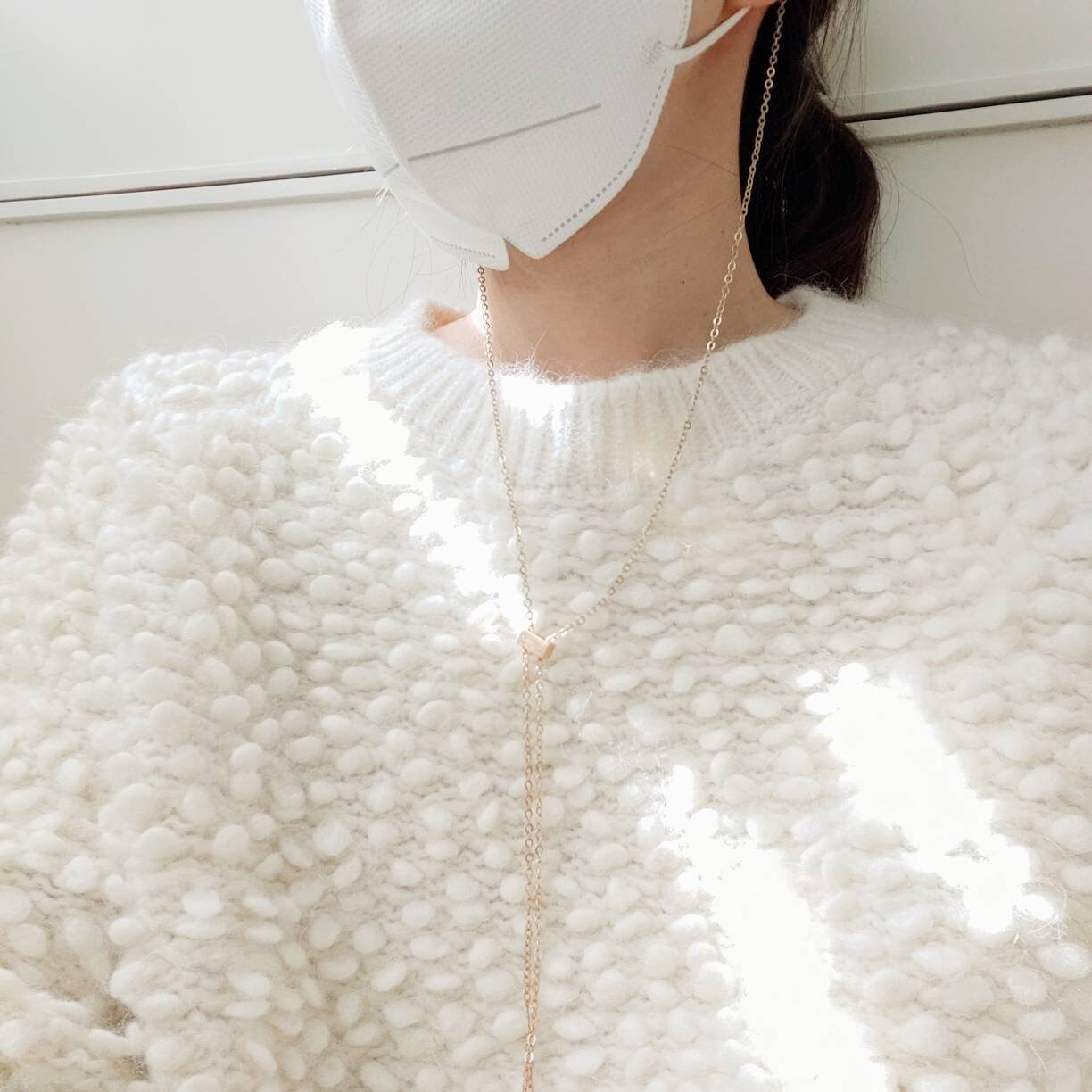 Gold Dainty Sunglasses Chain. Gold Mask Chain. Glasses Chain | Etsy