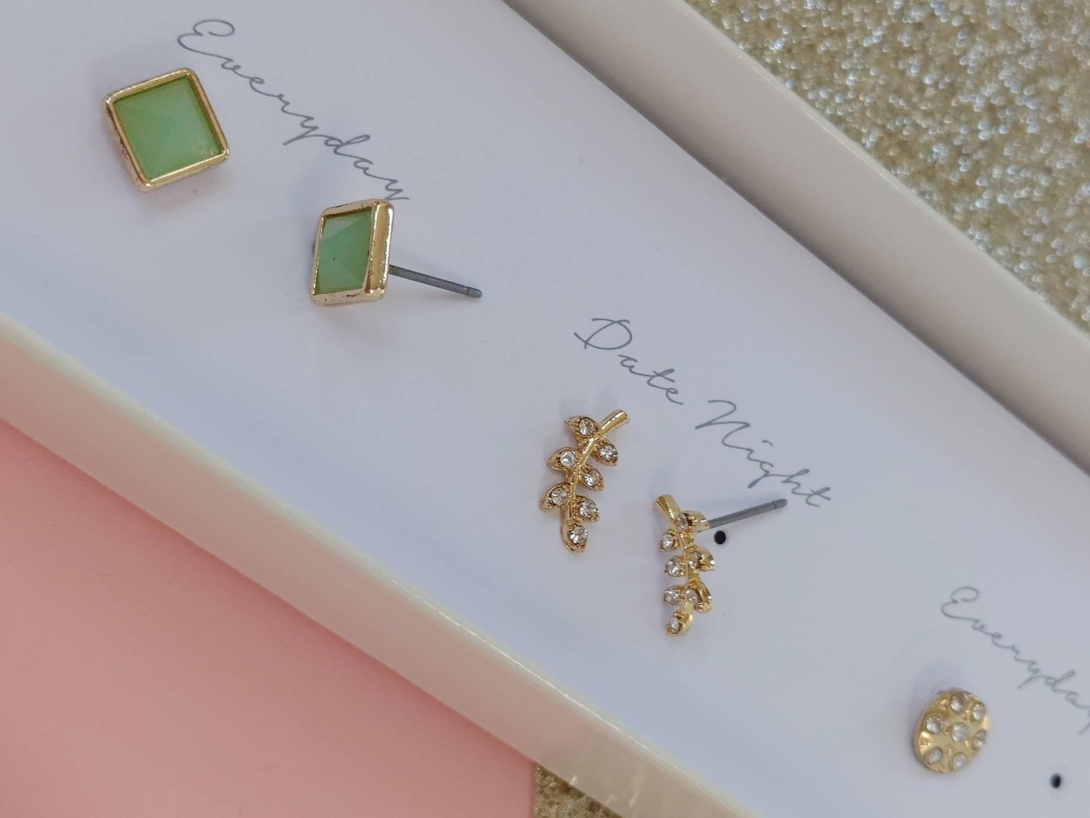 Multi Earring Gift Set 5pairs/leaf Earring Gifts Boxed - Etsy