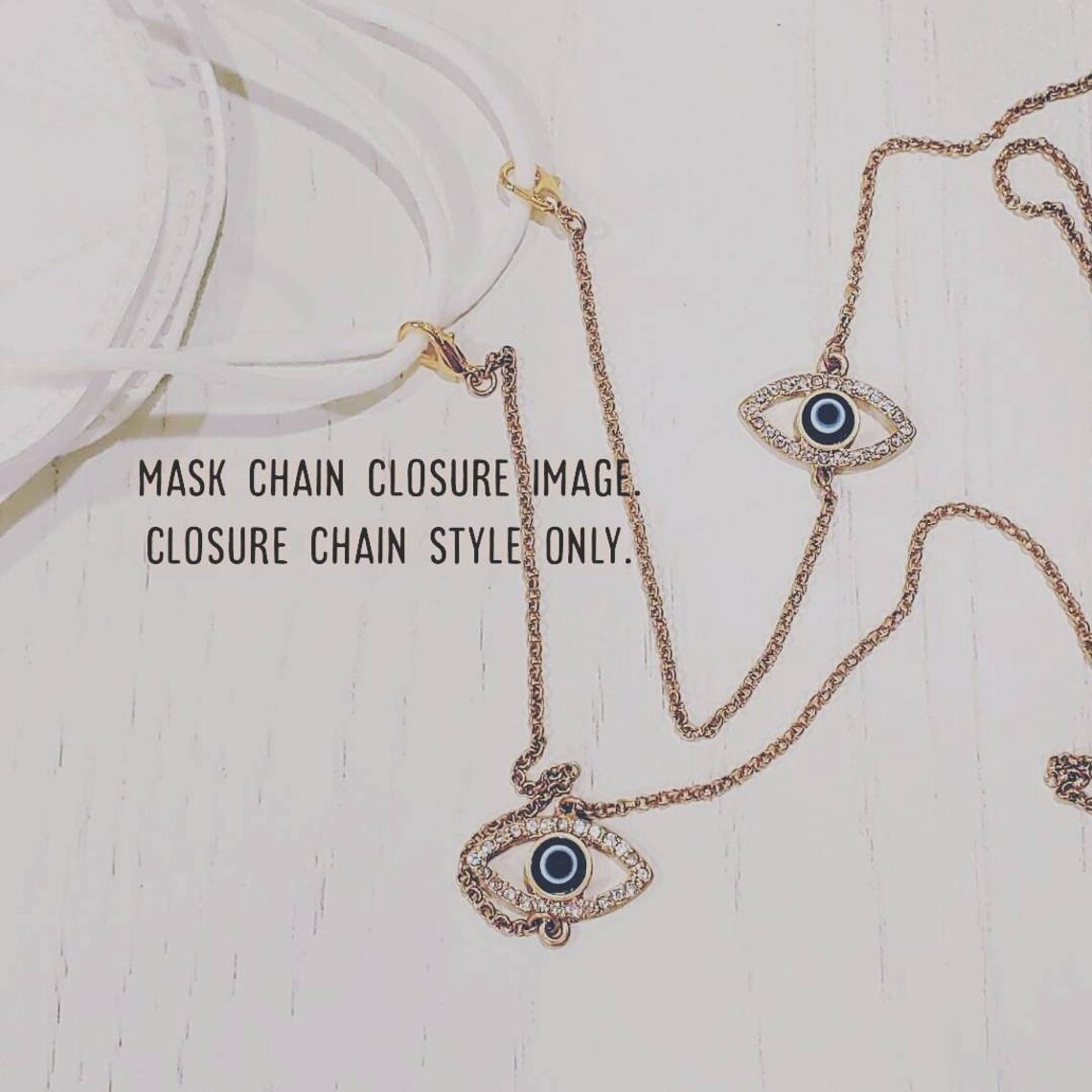 Gold Paperclip Glasses Chain. Simple Link Mask Chain. Gold - Etsy