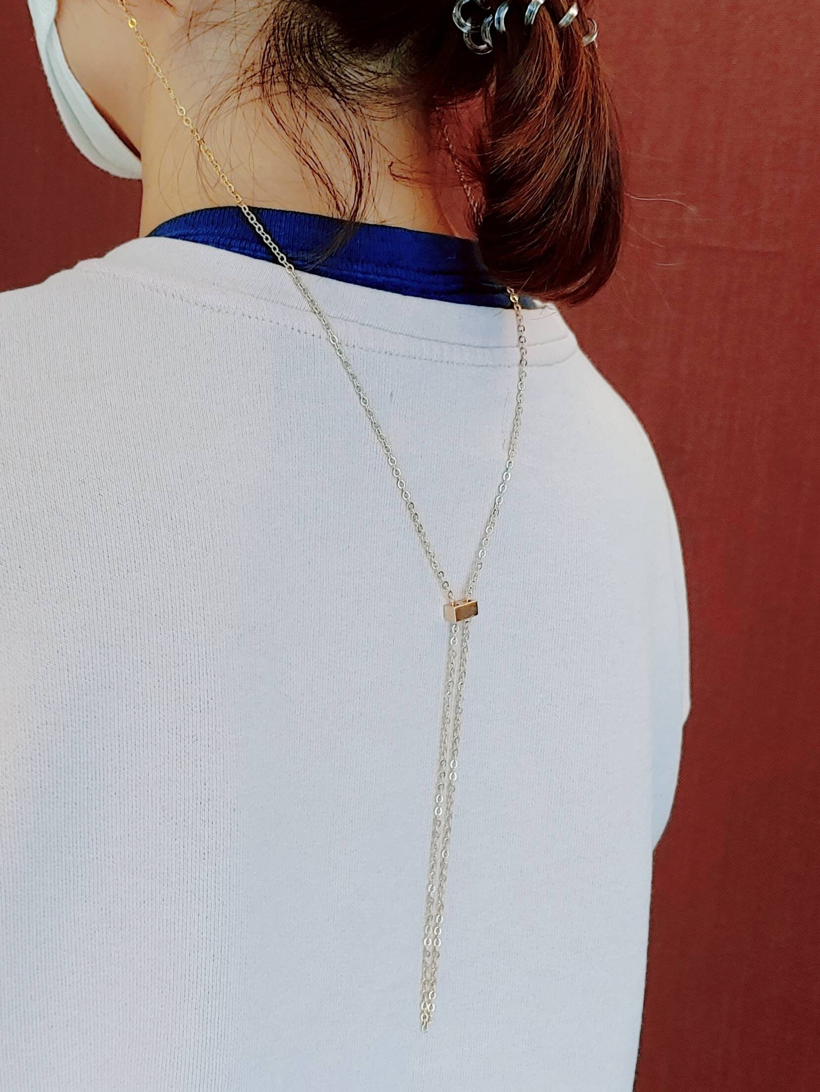 Gold Dainty Sunglasses Chain. Gold Mask Chain. Glasses Chain | Etsy