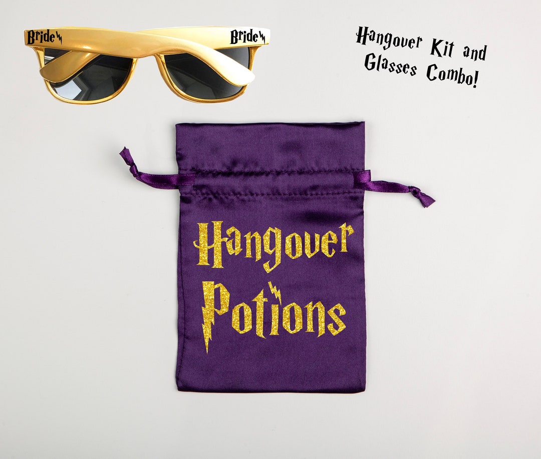 Wizard Themed Bachelorette & Bridal Party Combo Pack of Sunglasses and ...