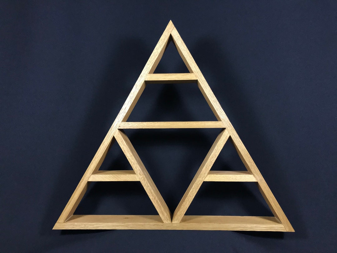 PLANS ONLY: Oak Altar Shelf, Geometric Triangle - Etsy