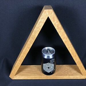 Oak Altar Shelf Geometric Triangle - Etsy