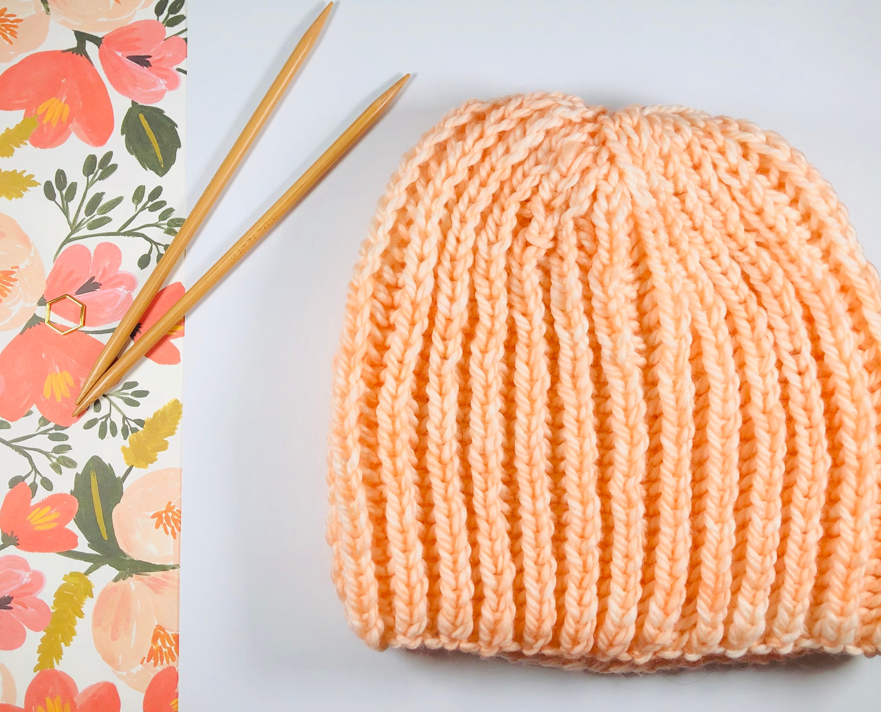 Fisherman's Rib Hat Knit Pattern - Etsy