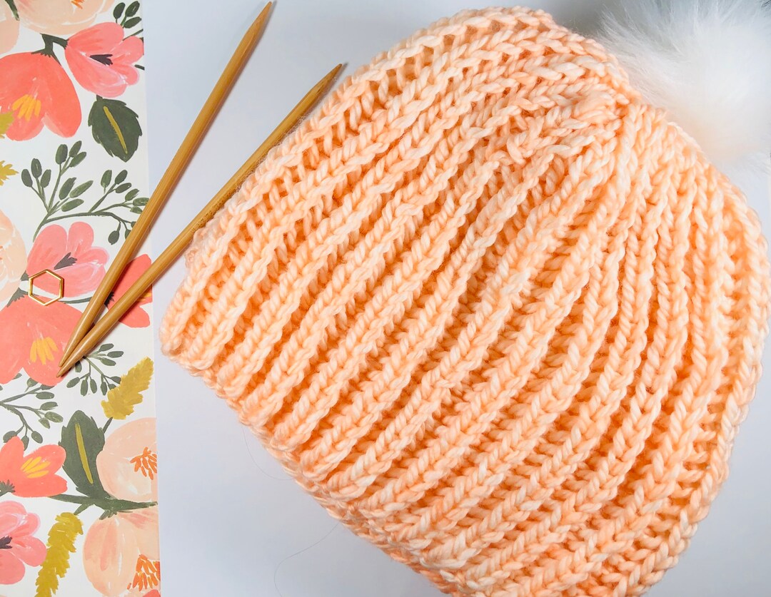 Fisherman's Rib Hat Knit Pattern - Etsy