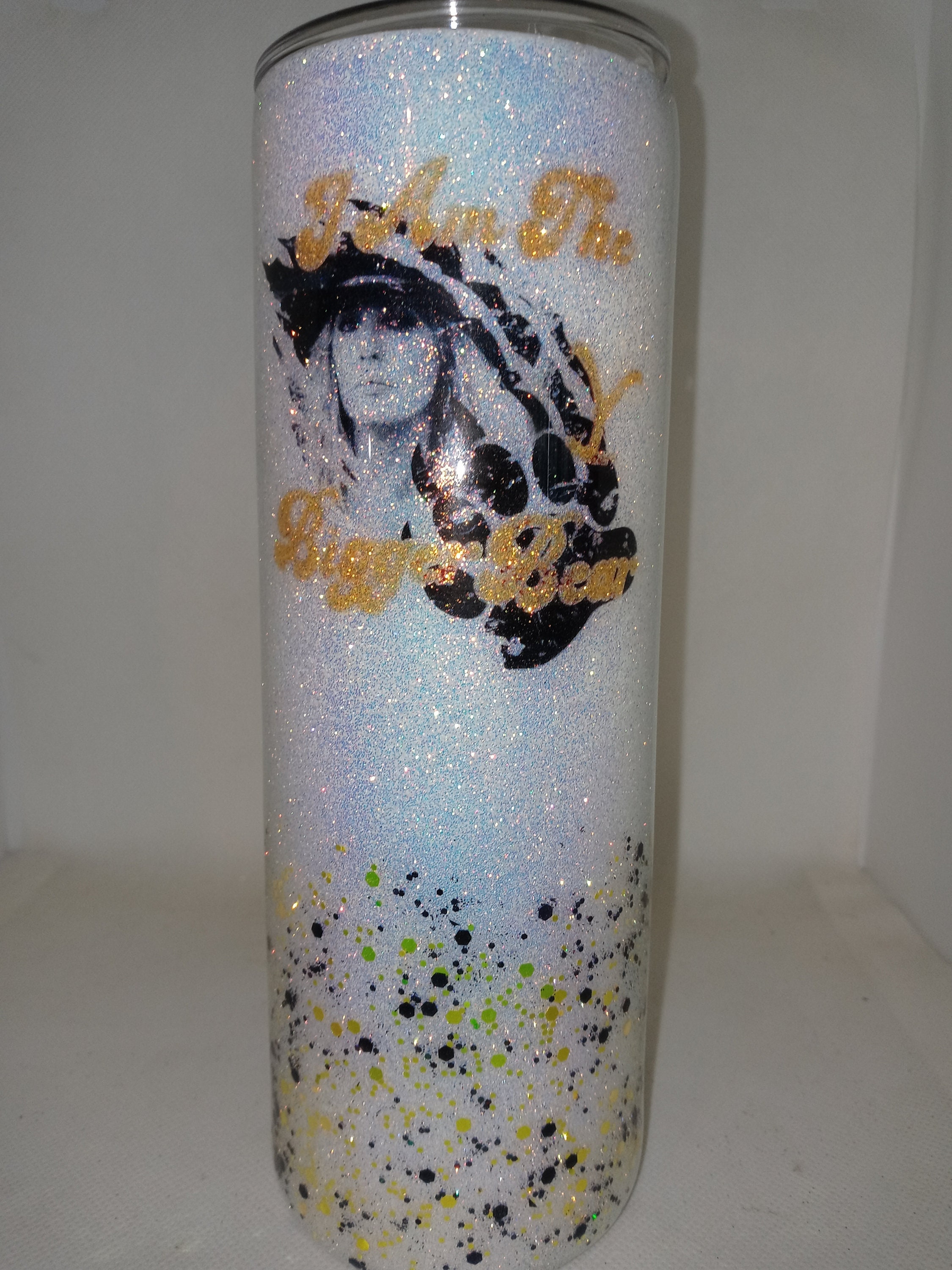 Yellowstone Beth Dutton Rip Glitter Custom Tumbler 20oz Skinny ...