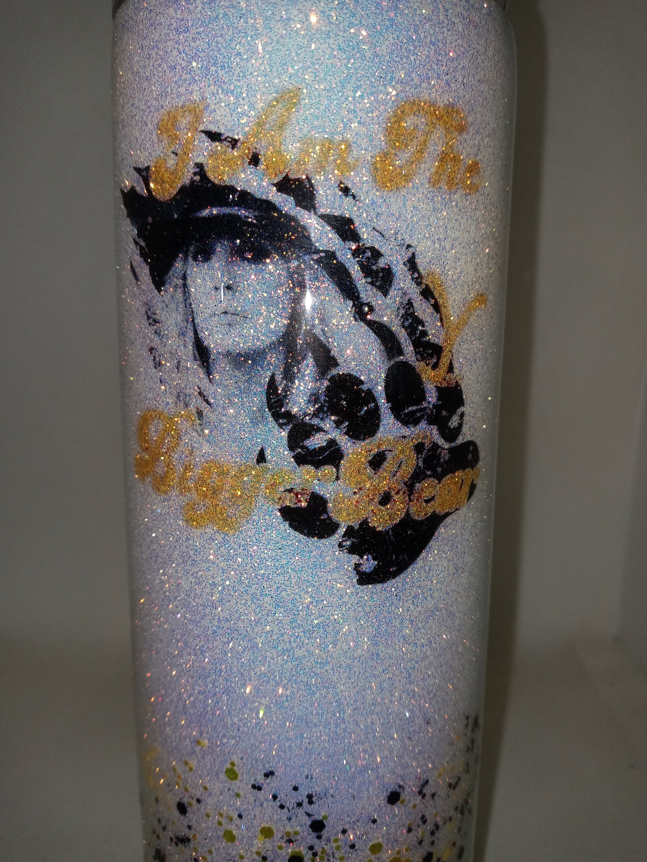 Yellowstone Beth Dutton Rip Glitter Custom Tumbler 20oz Skinny ...