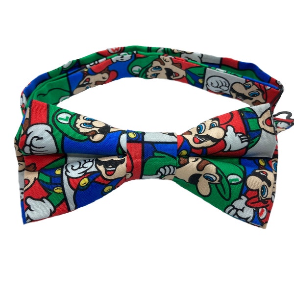 Super Mario Bow Tie - Etsy
