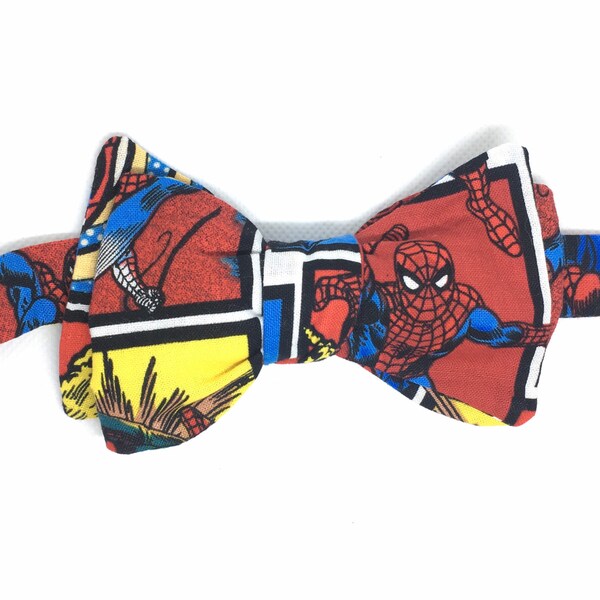 Spider Man Bow Tie - Etsy