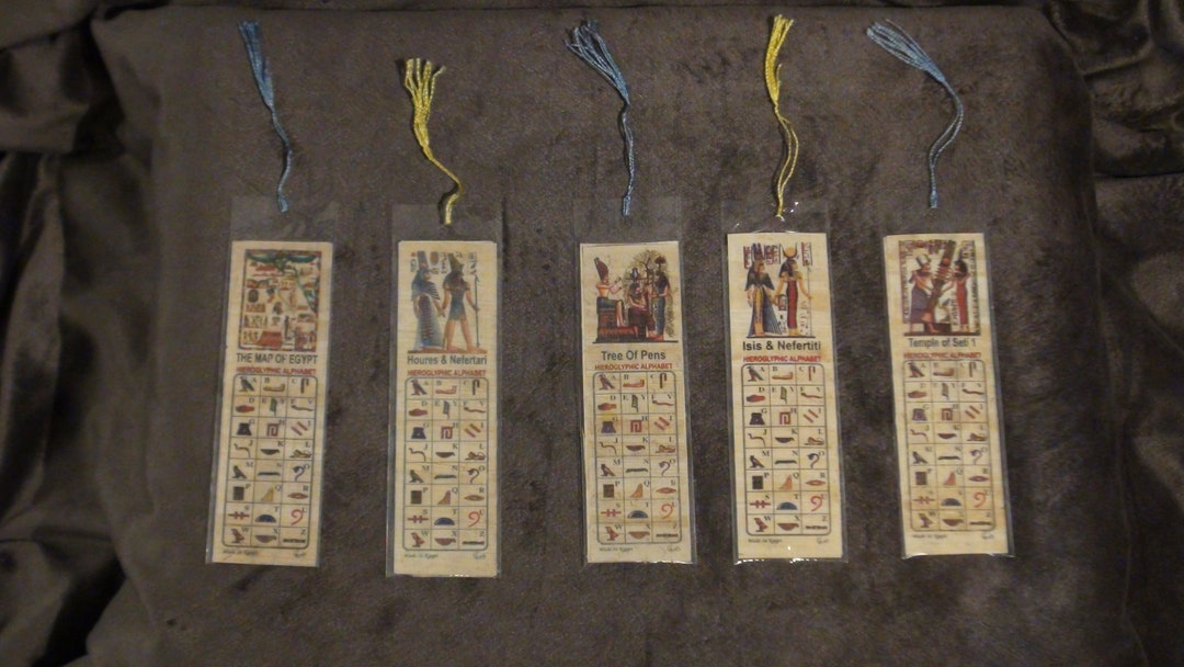 Bookmarks Papyrus - Etsy