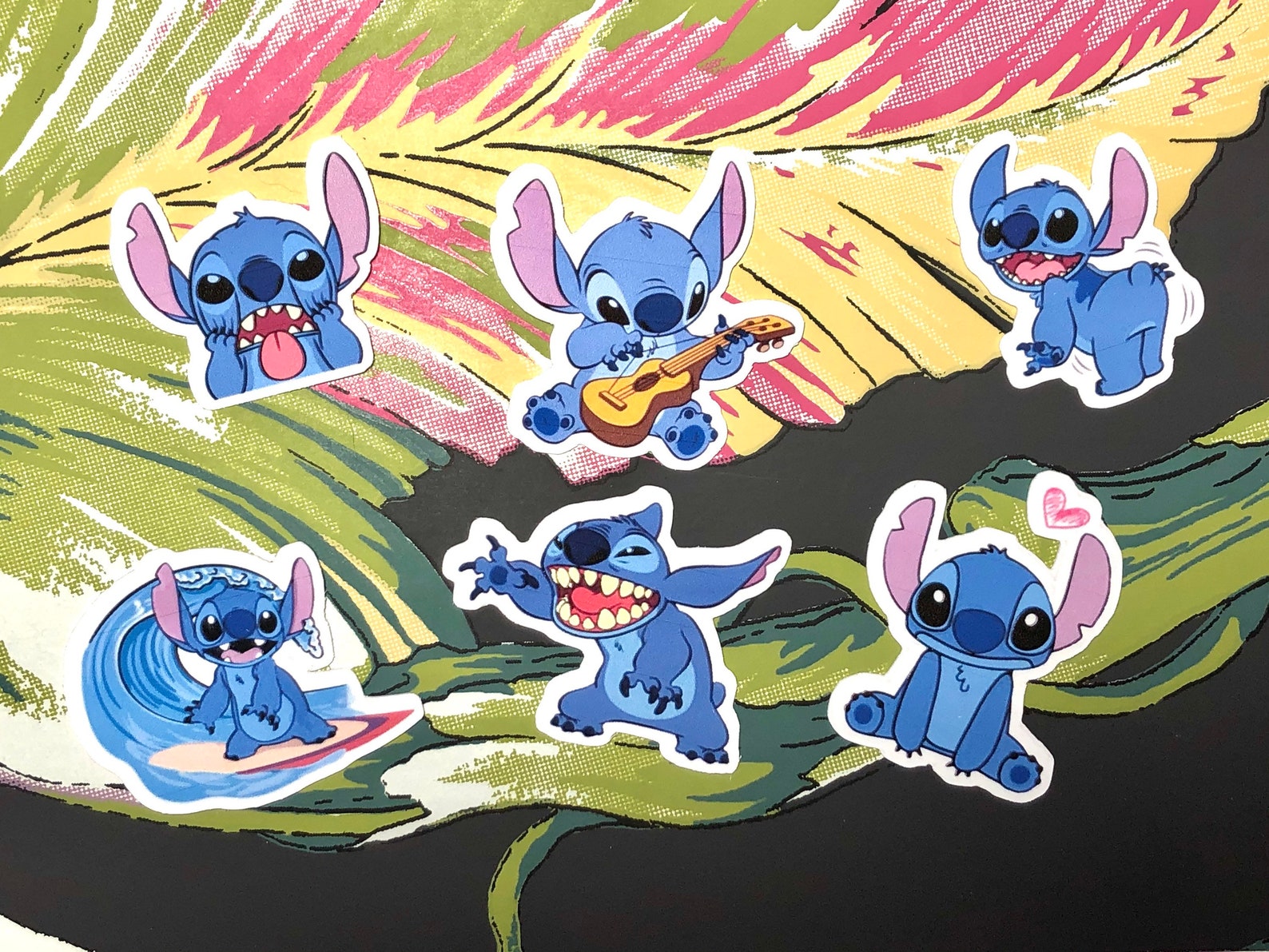 Stitch Sticker Pack | Etsy