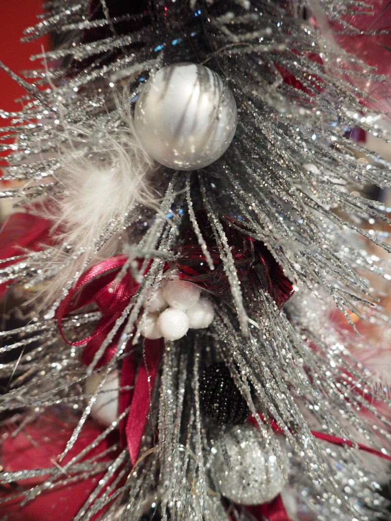 Christmas Tabletop Tree NCAA Team Colors WSU - Etsy UK