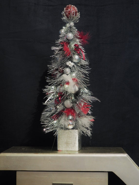 Christmas Tabletop Tree NCAA Team Colors WSU - Etsy UK