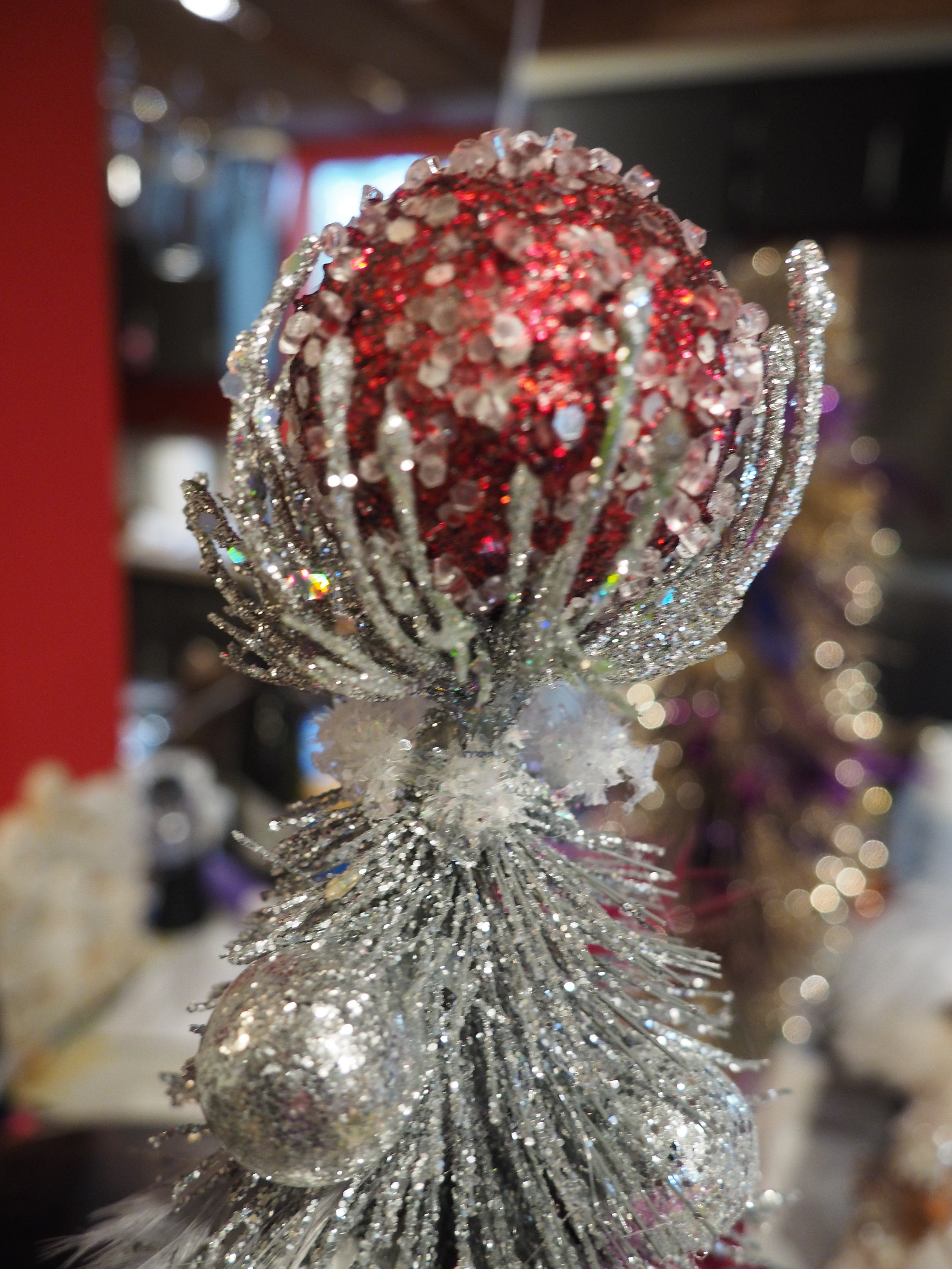 Christmas Tabletop Tree NCAA Team Colors WSU - Etsy UK