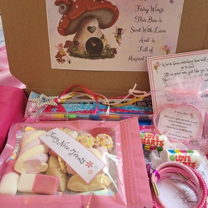 Fairy Letterbox Gift/fairy Treat Box/ Fairy Gifts/well Done Gift/girl's ...
