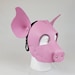 Wild Boar, Pig Mask, Unpainted, Soft Foam for LARP Combat, Quadrobics ...