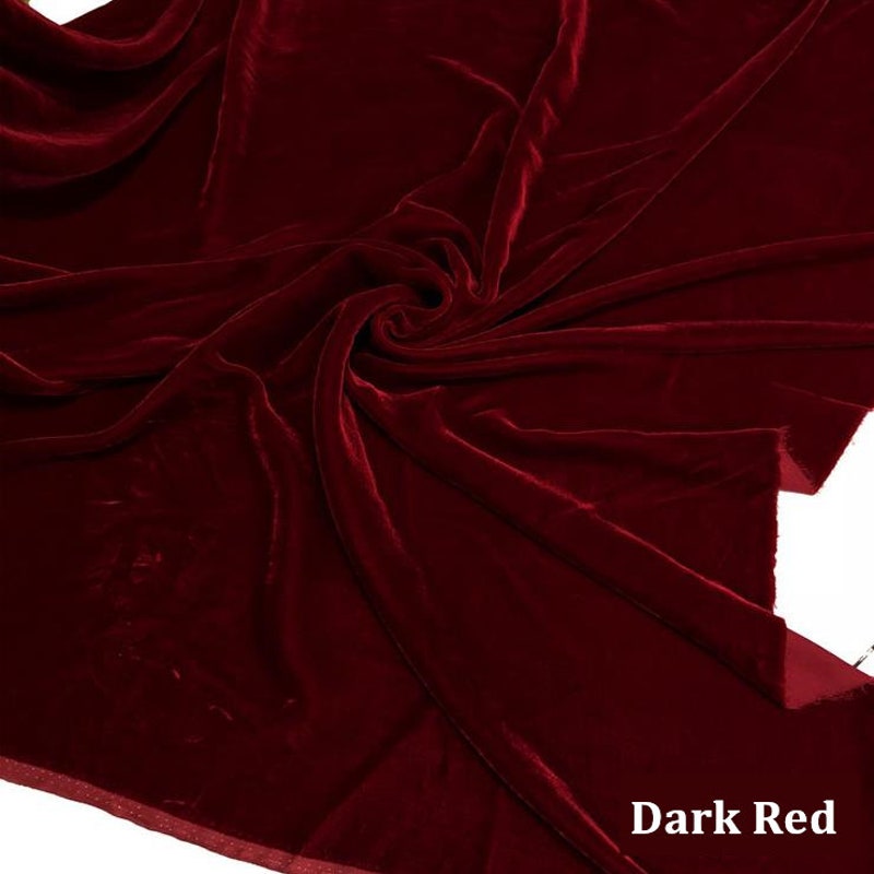 Red Silk Fabric - Etsy