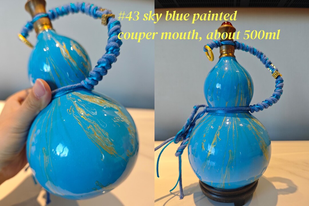 Black Myth Wukong, Handmade Gourd as Bottle to Hold Water, Coffee or ...