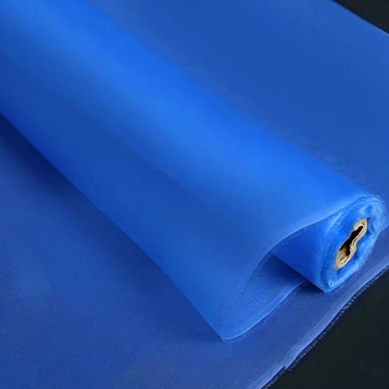 Blue Organza Silk Organza for Bubble Skirt Wedding Dress by | Etsy