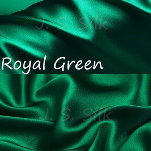 22mm Silk Satin Fabric 100% Silk Charmeuse Satin Fabric Solid - Etsy