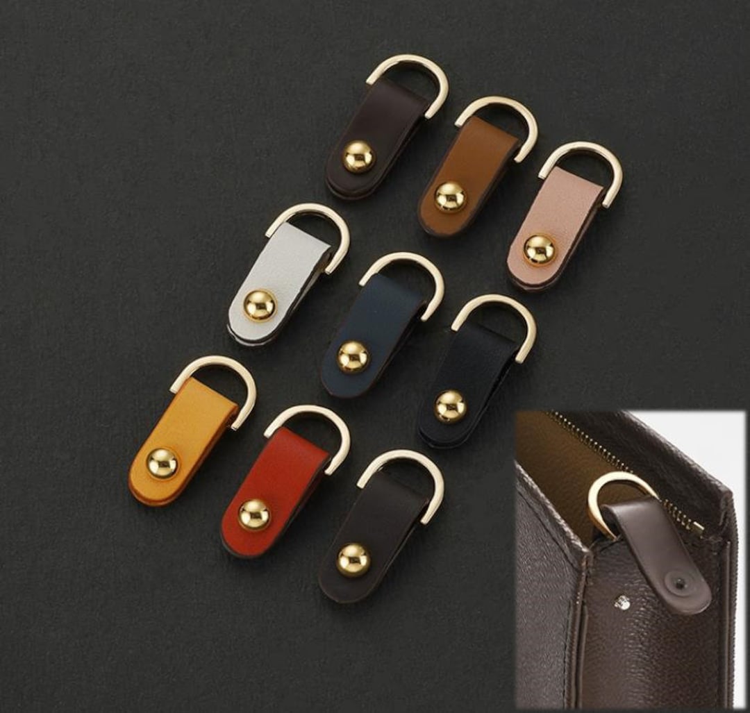 Genuine Leather Taps With D Ring and Screw Connector, Pairs of Bag ...