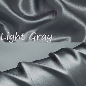 22mm Silk Satin Fabric 100% Silk Charmeuse Satin Fabric Solid - Etsy