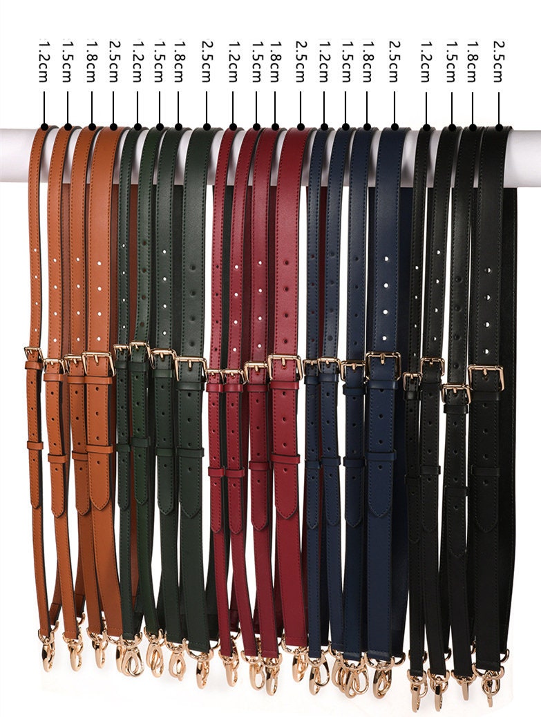 Genuine Cow Leather Bag Straps Shoulder Straps for - Etsy