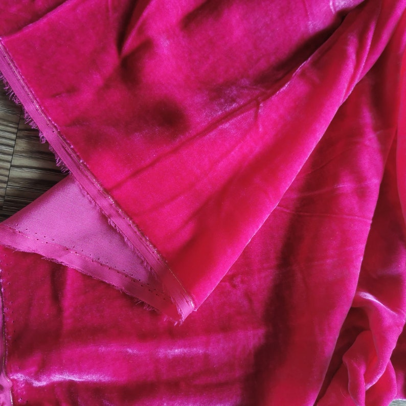 Deep Chartreuse Pure Silk Velvet Fabric Luxury Silk Velvet - Etsy