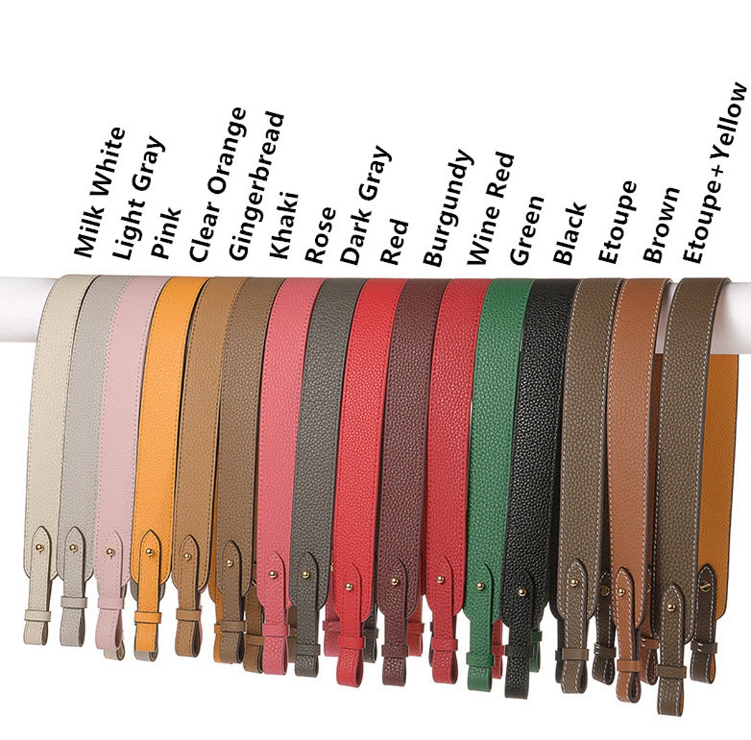 Genuine Cow Skin Bag Straps, Shoulder Straps for Replacement, Bag ...