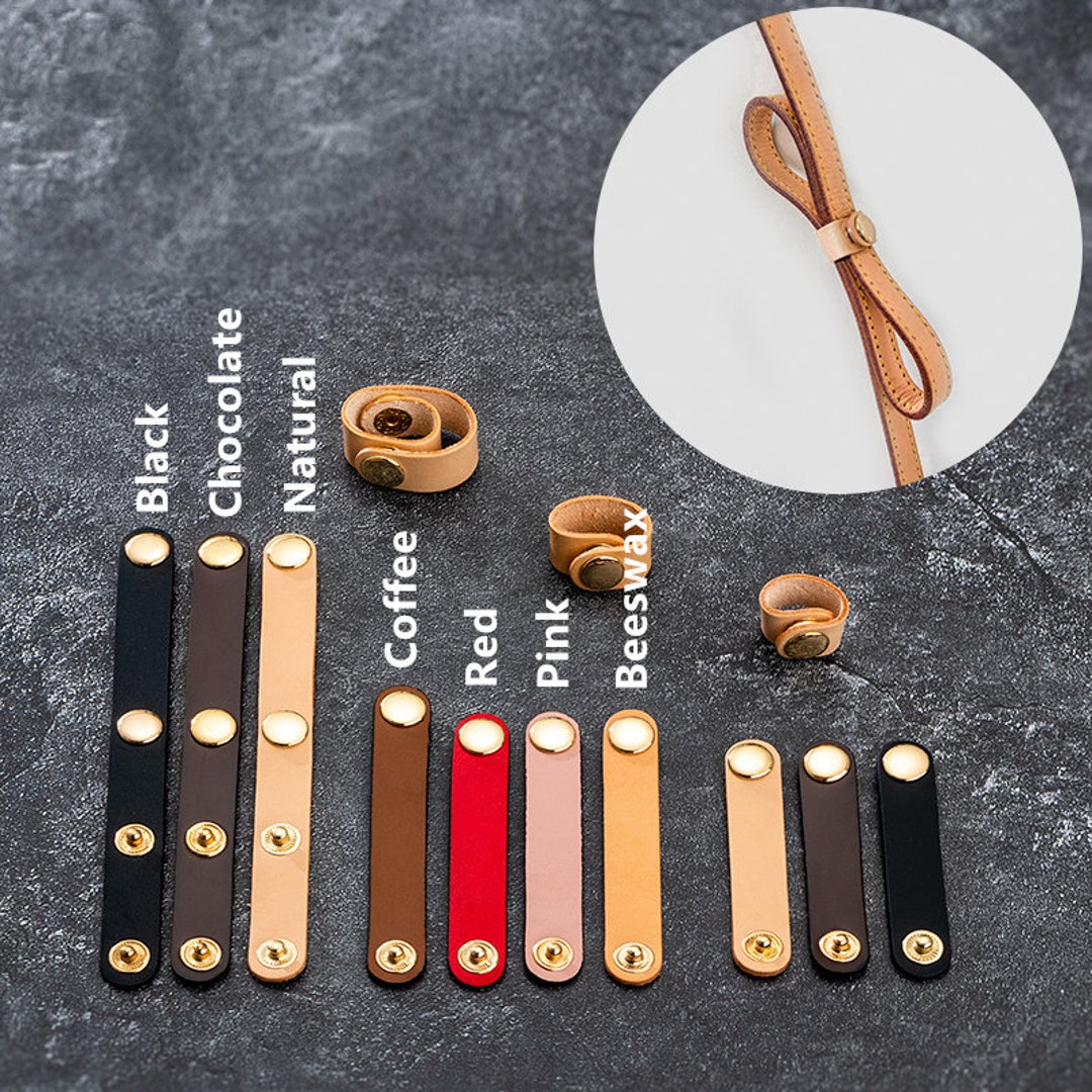 Leather Strap Adjust Hasp Buckle, Bag Strap Length Adjuster for Handbag ...