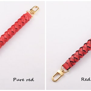 Microfiber Reinforced Leather Bag Straps, Hand Straps for Replacements ...