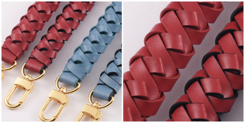 Microfiber Reinforced Leather Bag Straps, Hand Straps for Replacements ...