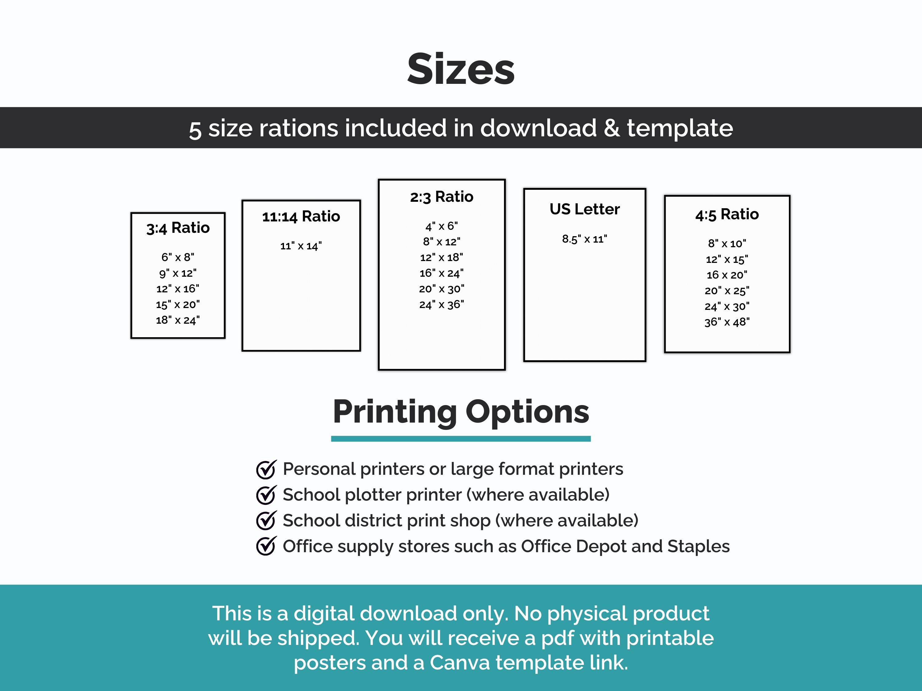 UK Terminology Music Basics Poster Set / Printable Music Theory Posters ...