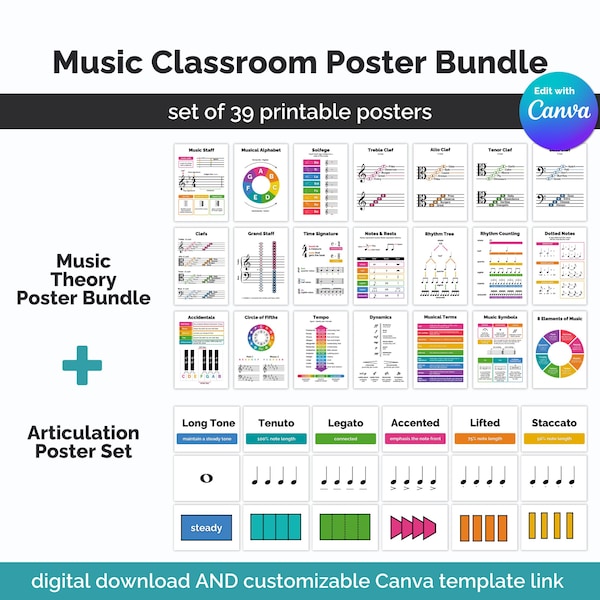 Music Classroom - Etsy