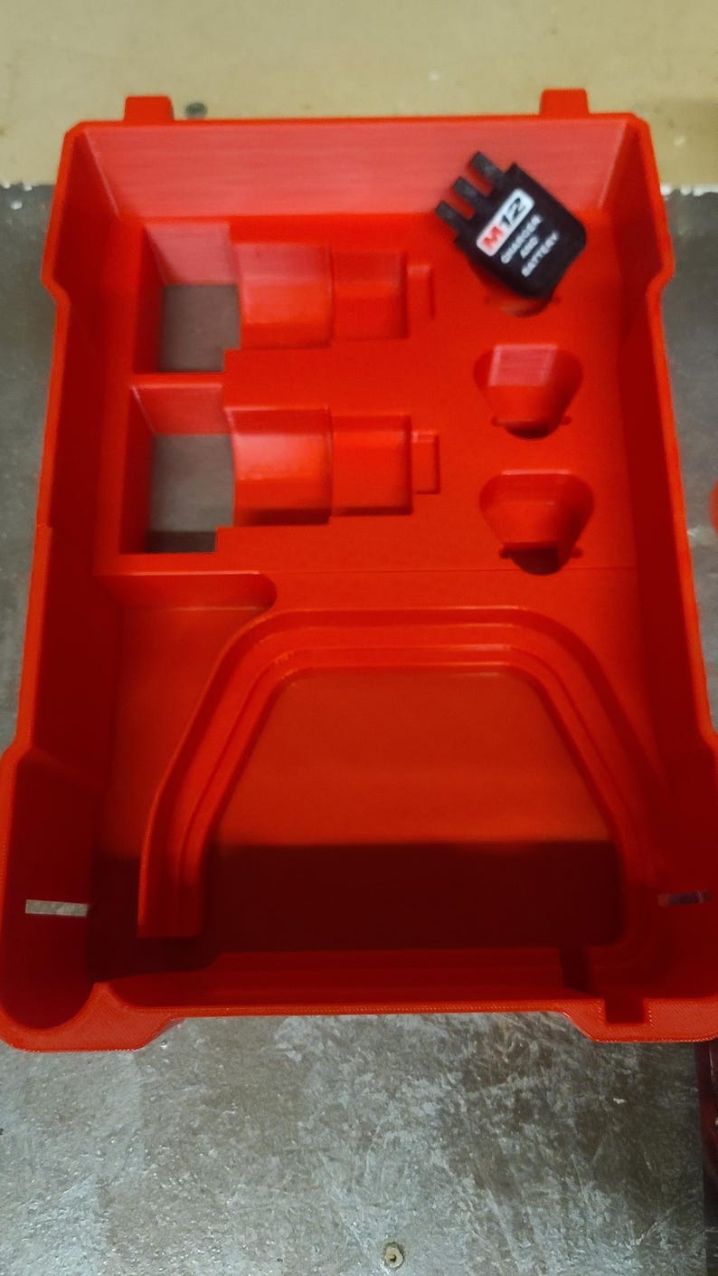 Milwaukee Packout Battery Organizer - Etsy
