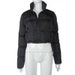 Bubble Puffer Jacket Crop Winter Jacket Coat Zipper Jacket - Etsy